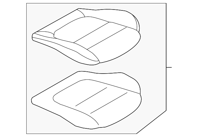 BDJE-88-110B-27 - Mazda Cushion Assembly 2019-2025 Mazda 3 ...