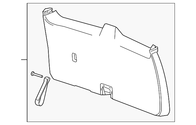 2015-2020 GM Dune Liftgate Trim Panel 23440140 GM | GMPartsDirect.com