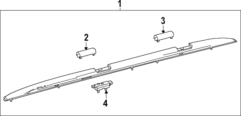 2023-2025 Toyota Sequoia Side Rail Assembly 62403-0C080 | Toyota Parts ...