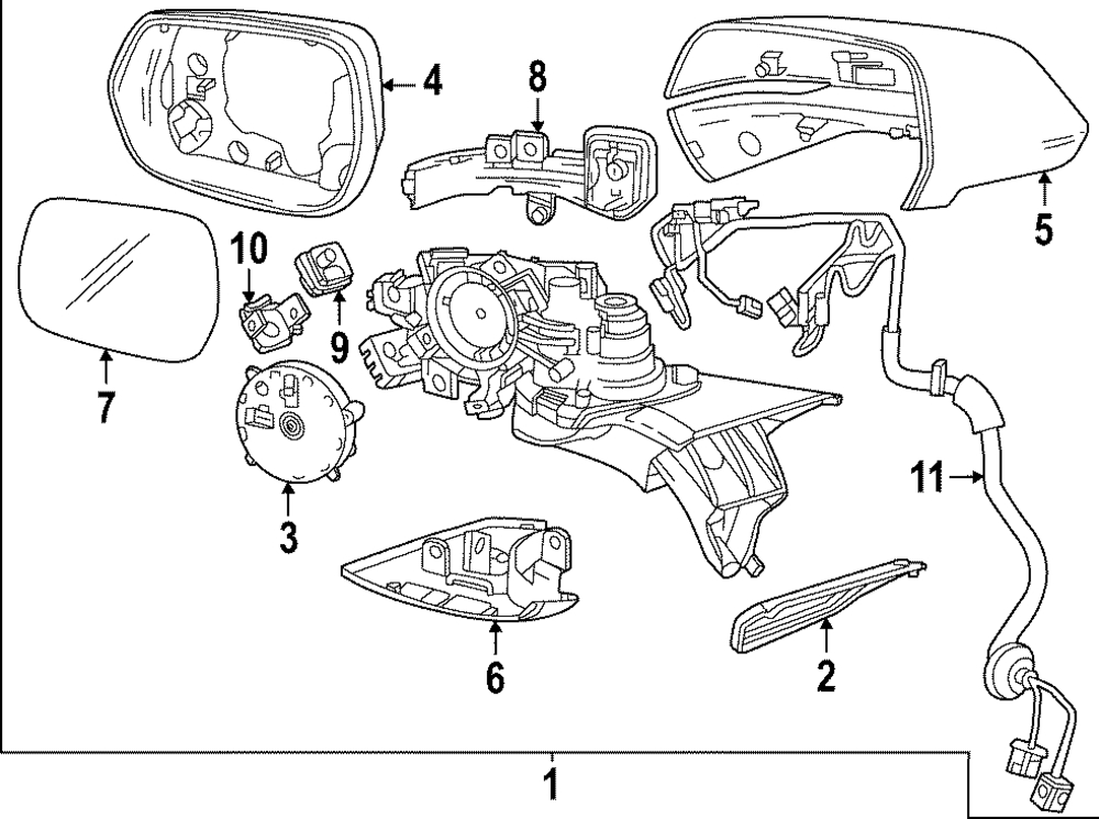 2023-2025 Cadillac LYRIQ Bezel 87855588 | Capital Chevy Parts