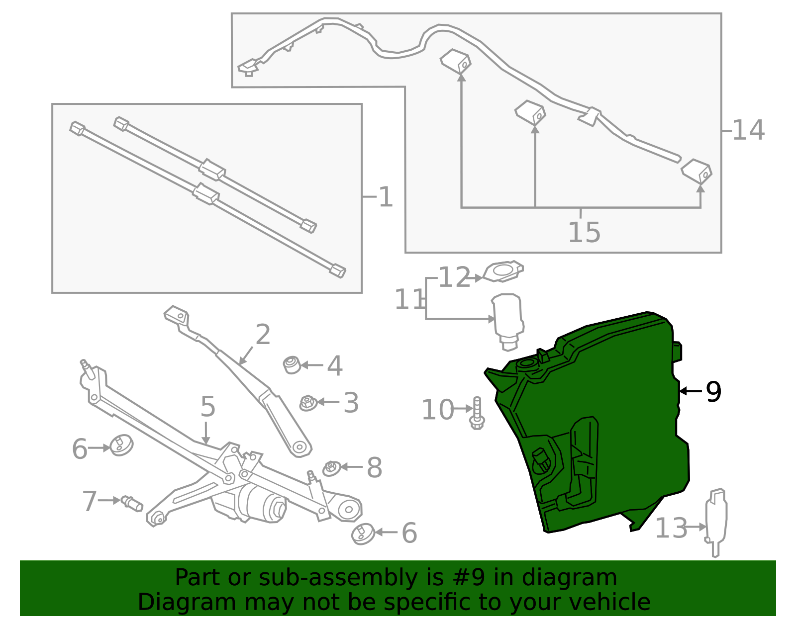 85315-WAA01 - High-Quality Washer Fluid Reservoir for 2020-2025 Toyota ...