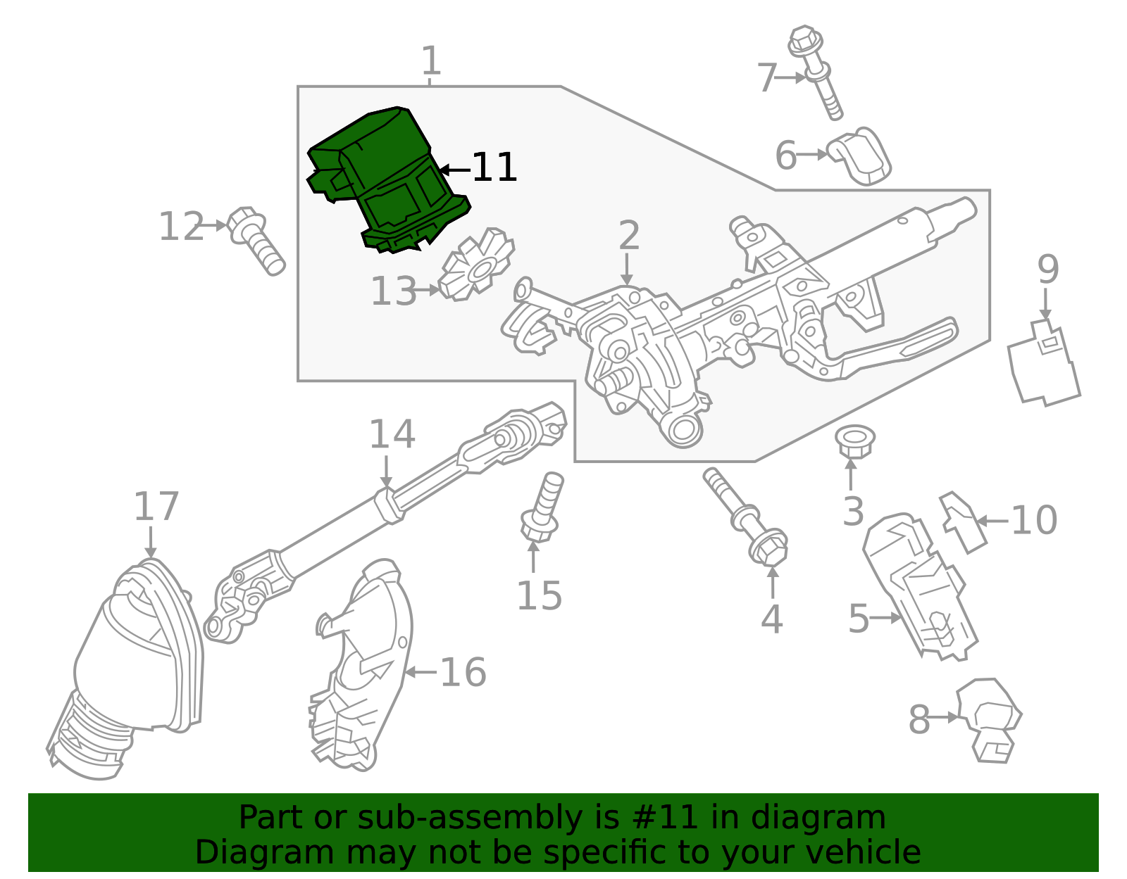 2023-2024 Toyota Corolla Cross Steering Column Control Module 89650 ...