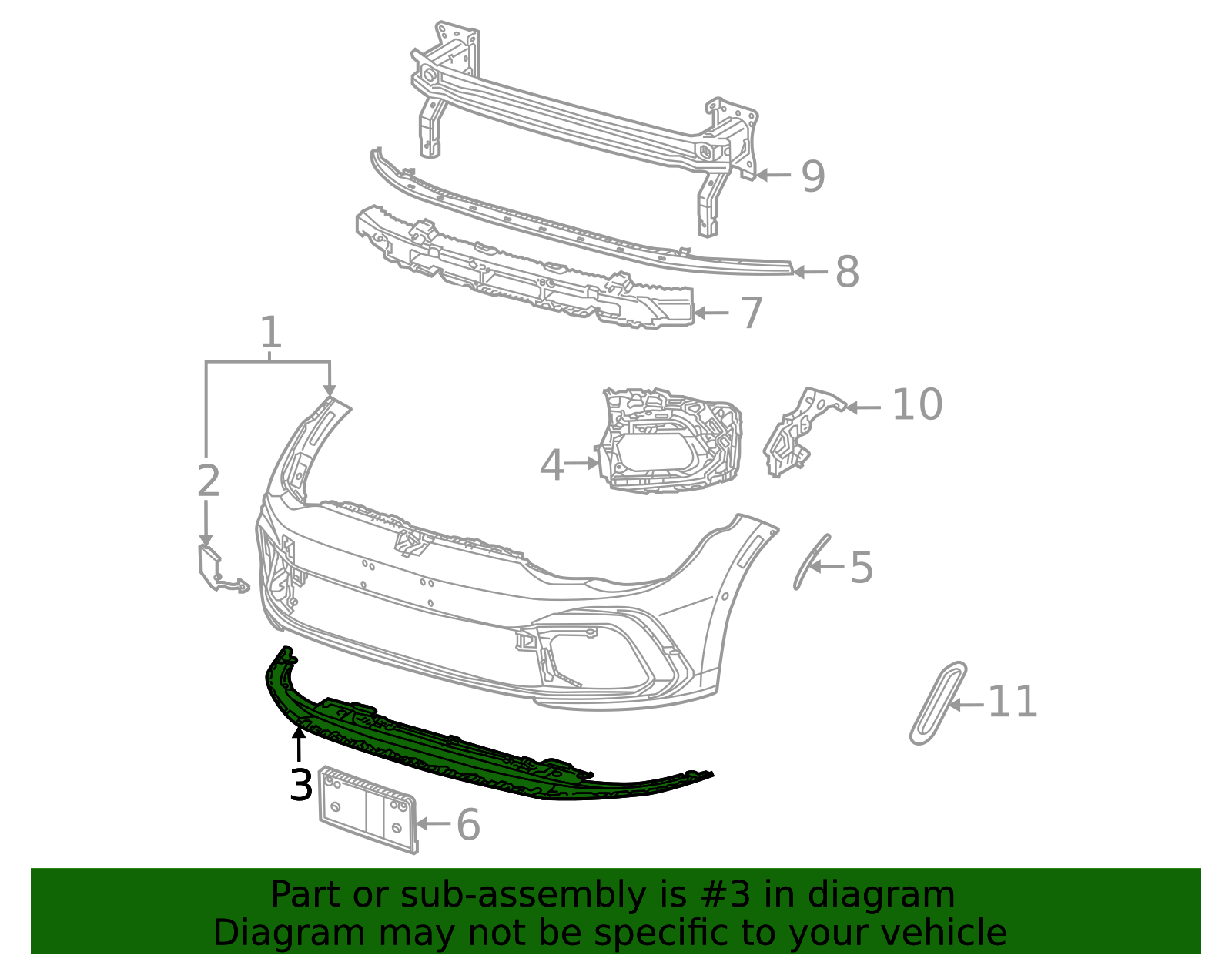 2022-2025 Volkswagen Golf R Spoiler 5H0-805-915-T-9B9 | OEM Parts Online