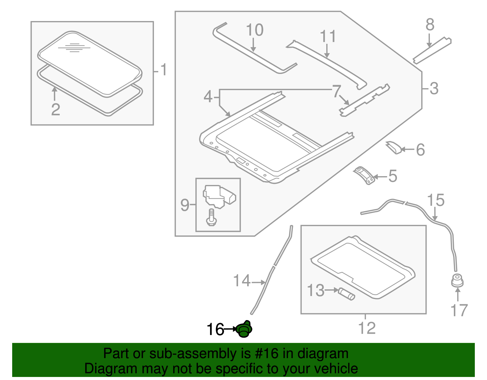 74816JU40B - Infiniti Drain Hose Plug 2008-2020 Infiniti | Performance ...