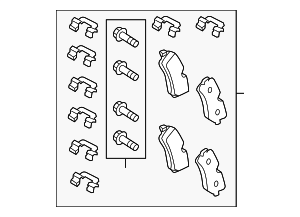 LR162046 - Brake Pads 2018-2023 Land Rover | Land Leaping Genuine ...