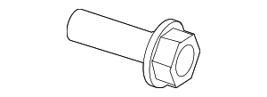 N-912-729-01 - Mount Bracket Mount Bolt 2020-2025 Audi | Audi OEM Parts