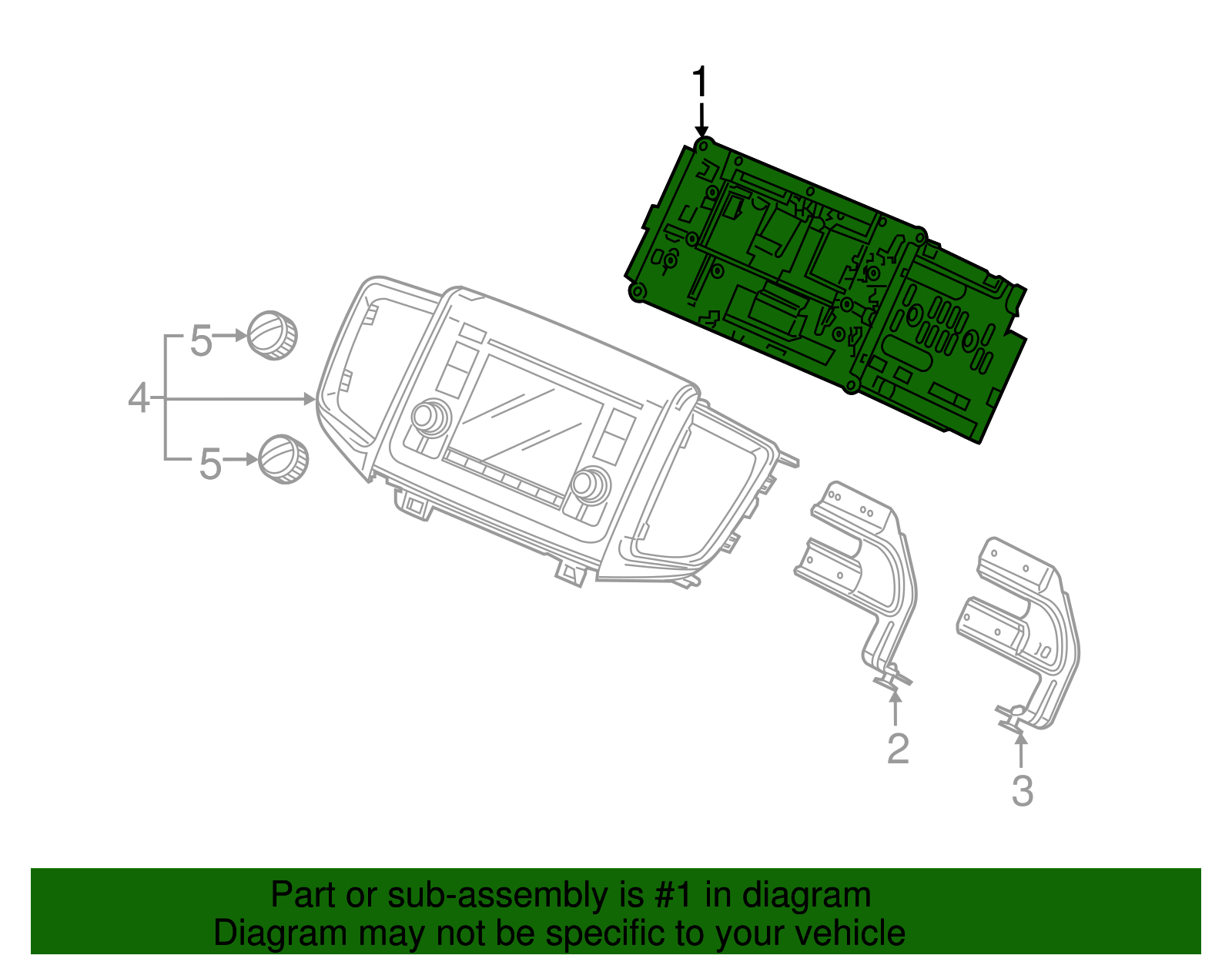 39177-T6Z-A23 - 2019 Honda Ridgeline - Black-Box Assembly Base ...