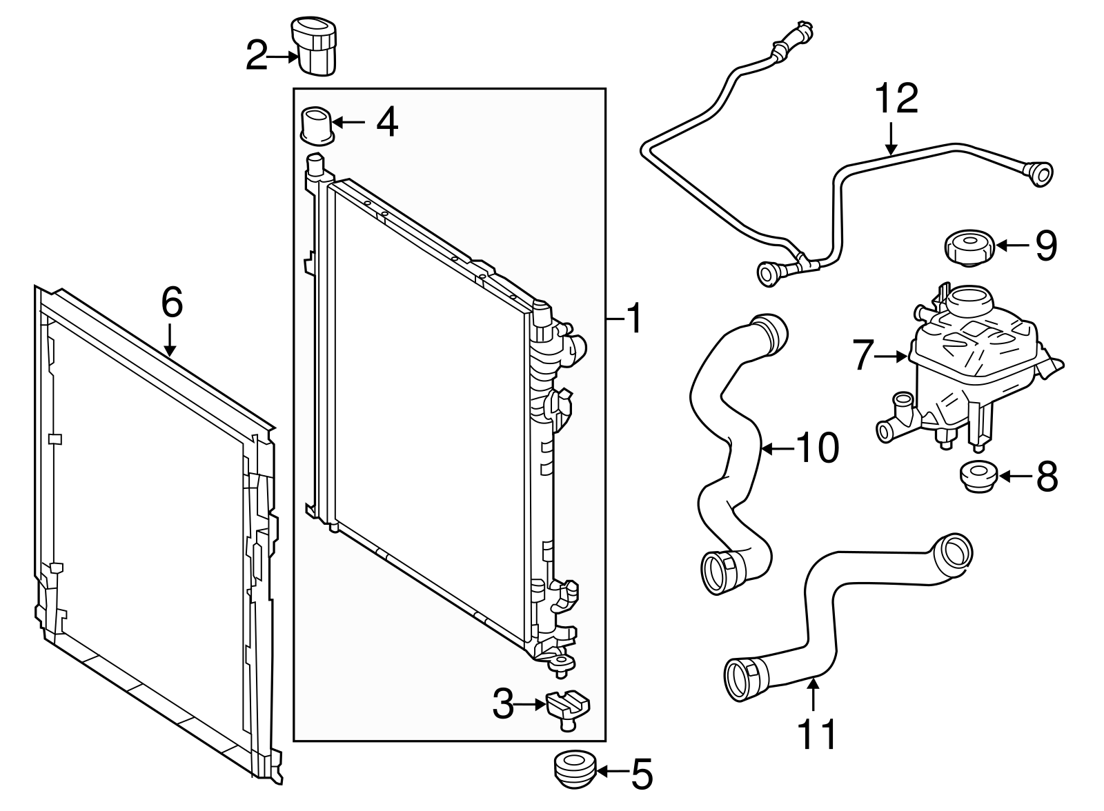 2010-2017 Mercedes-Benz Bleed Line 166-500-00-91-64 | Mercedes-Benz Parts
