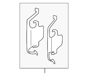 34-11-6-862-801 - Disc Brake Anti-Rattle Clip - 2012-2020 BMW | Buy BMW ...