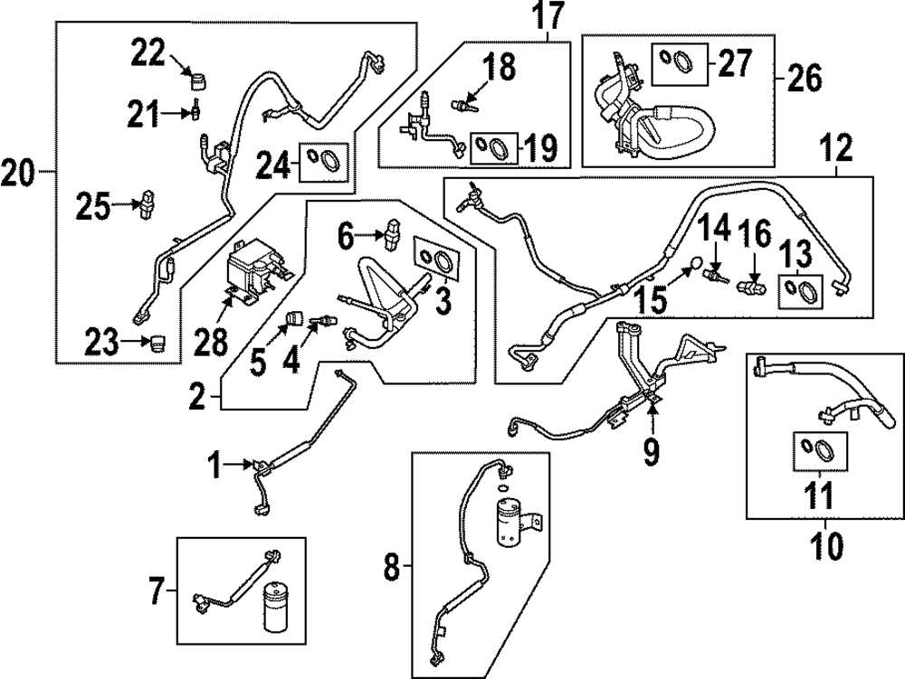 NL3Z-19867-A - 2022-2024 Ford F-150 Lightning - Liquid Line | Dealer ...