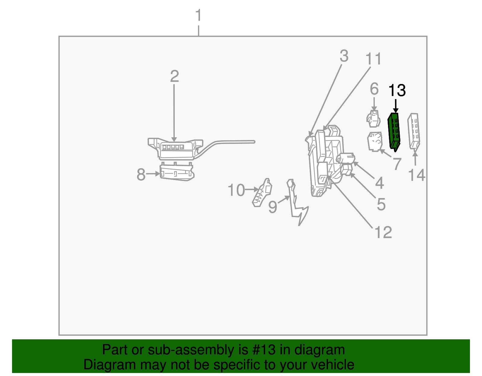 Genuine Toyota Relay part# 82641-47010 for 2004-2009 Toyota Prius ...