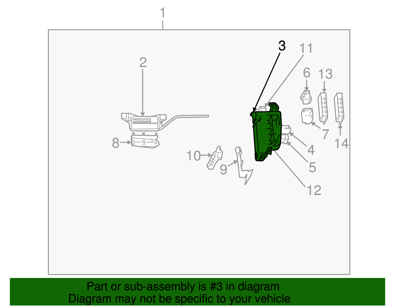 2004-2009 Toyota Prius Relay Box 82741-47010 | Toyota Parts Center