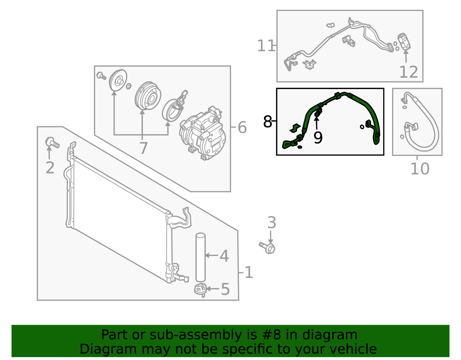 97762-2F900 - Discharge Hose 2007-2009 Kia | Kia.Parts Store