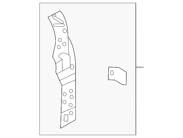 2021-2025 Ford Bronco Cowl Trim M2DZ-7802345-AB | Ford OEM Parts Outlet