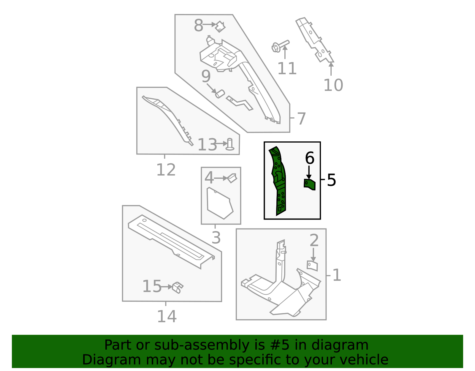 M2DZ-7802345-AB - Cowl Trim Ford 2021-2024 Ford Bronco | Parts for Sale ...