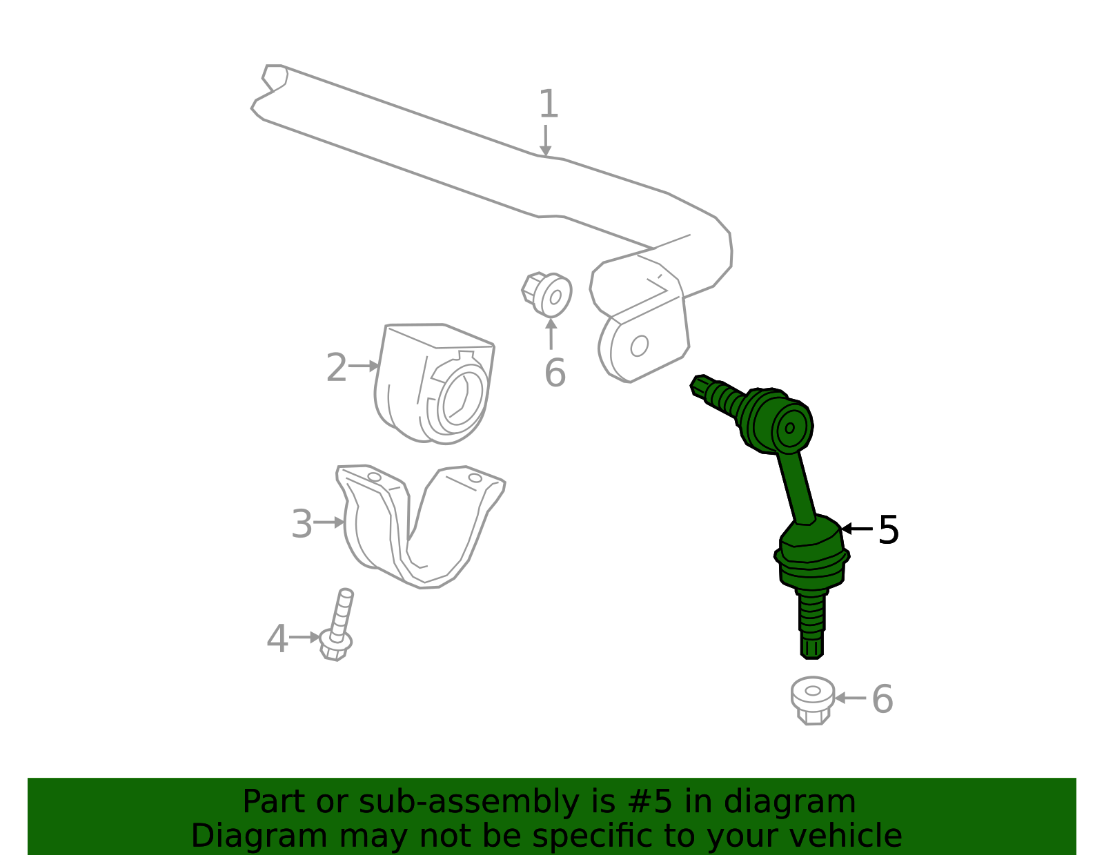 2025-2026 GM (Replaces 84738011) Front Stabilizer Shaft Link 85852508 ...