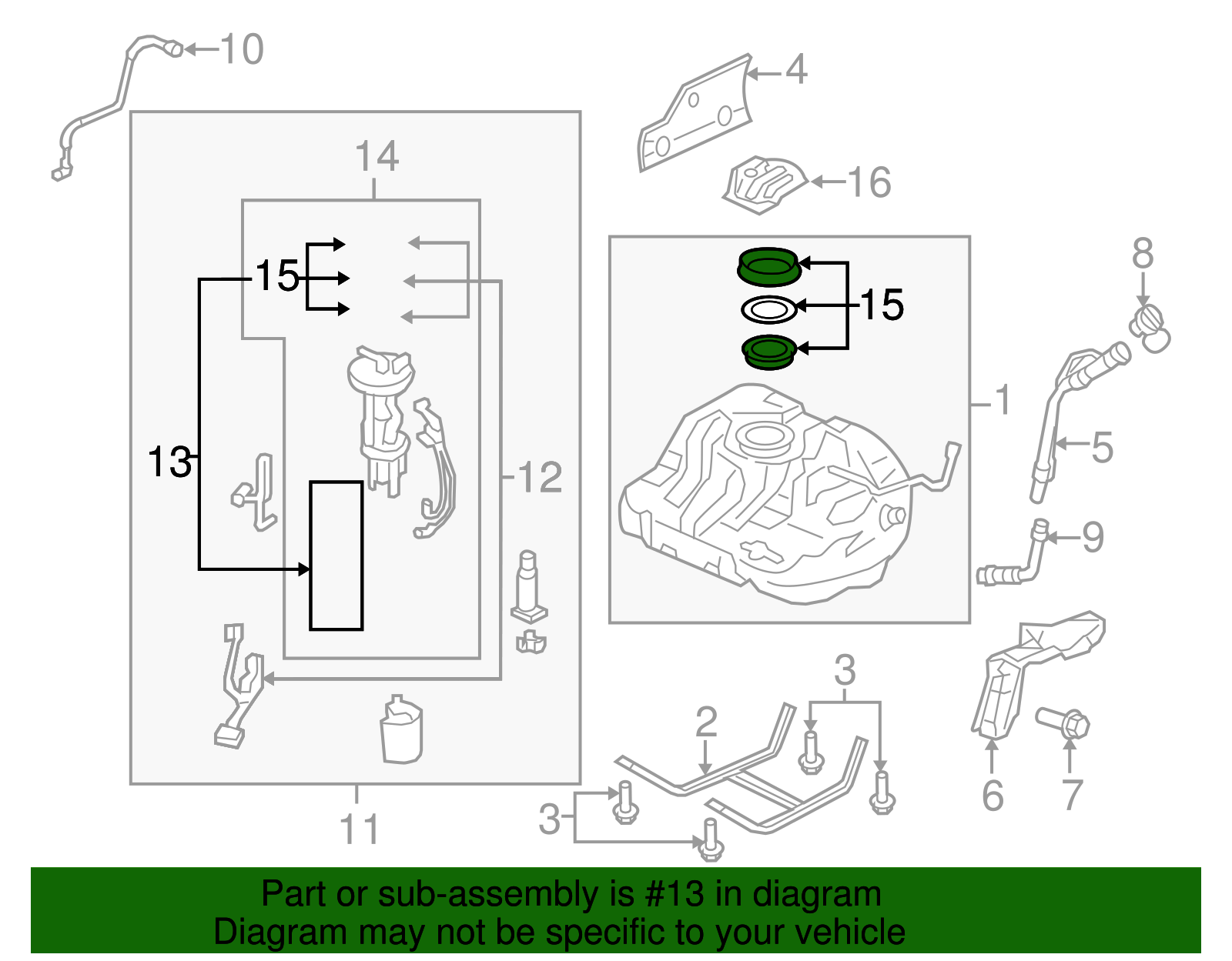 17052-SNC-L00 - 2006-2011 Honda Civic - Regulator Assembly Pressure ...