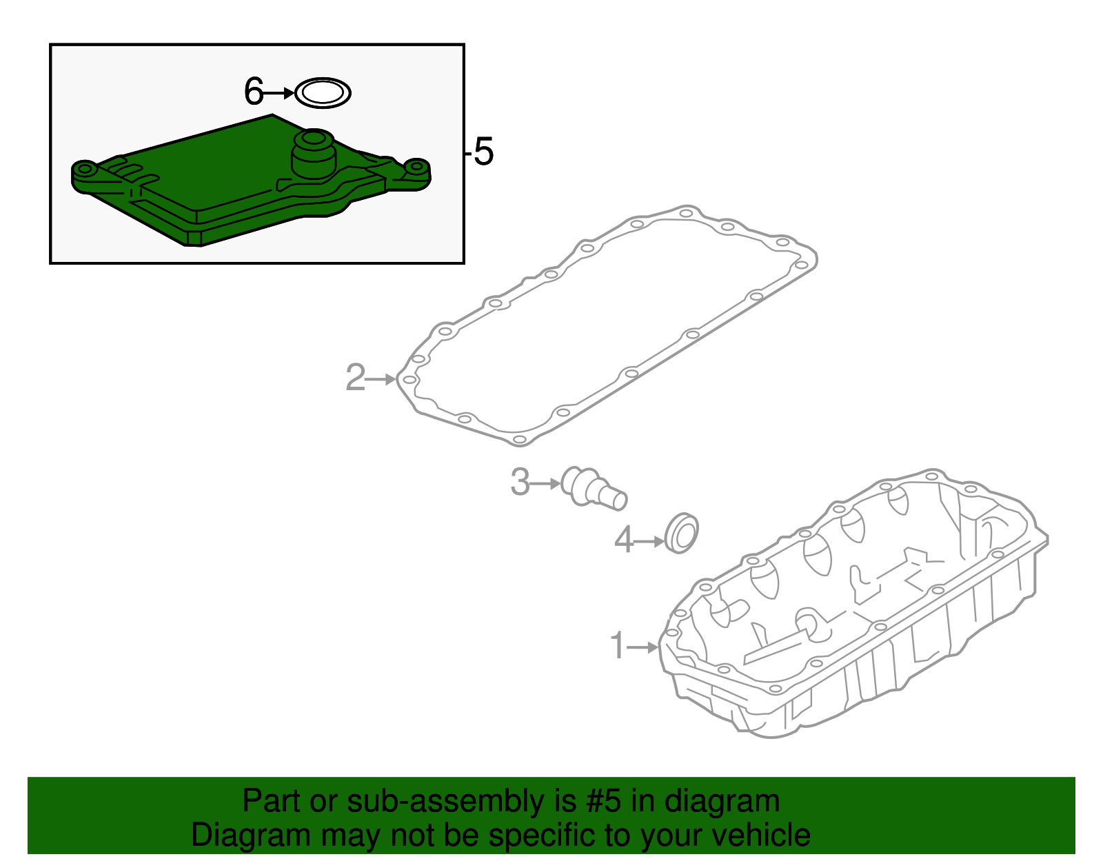 25420-RBL-003 - 2010-2016 Honda - Strainer Assembly (Atf) | Genuine ...