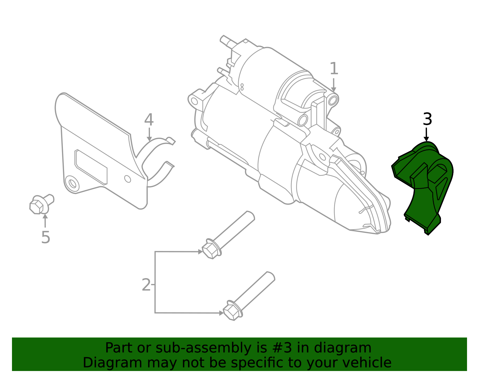 2020-2025 Ford | Cover | L1MZ-7222-A | Walls' Ford Parts