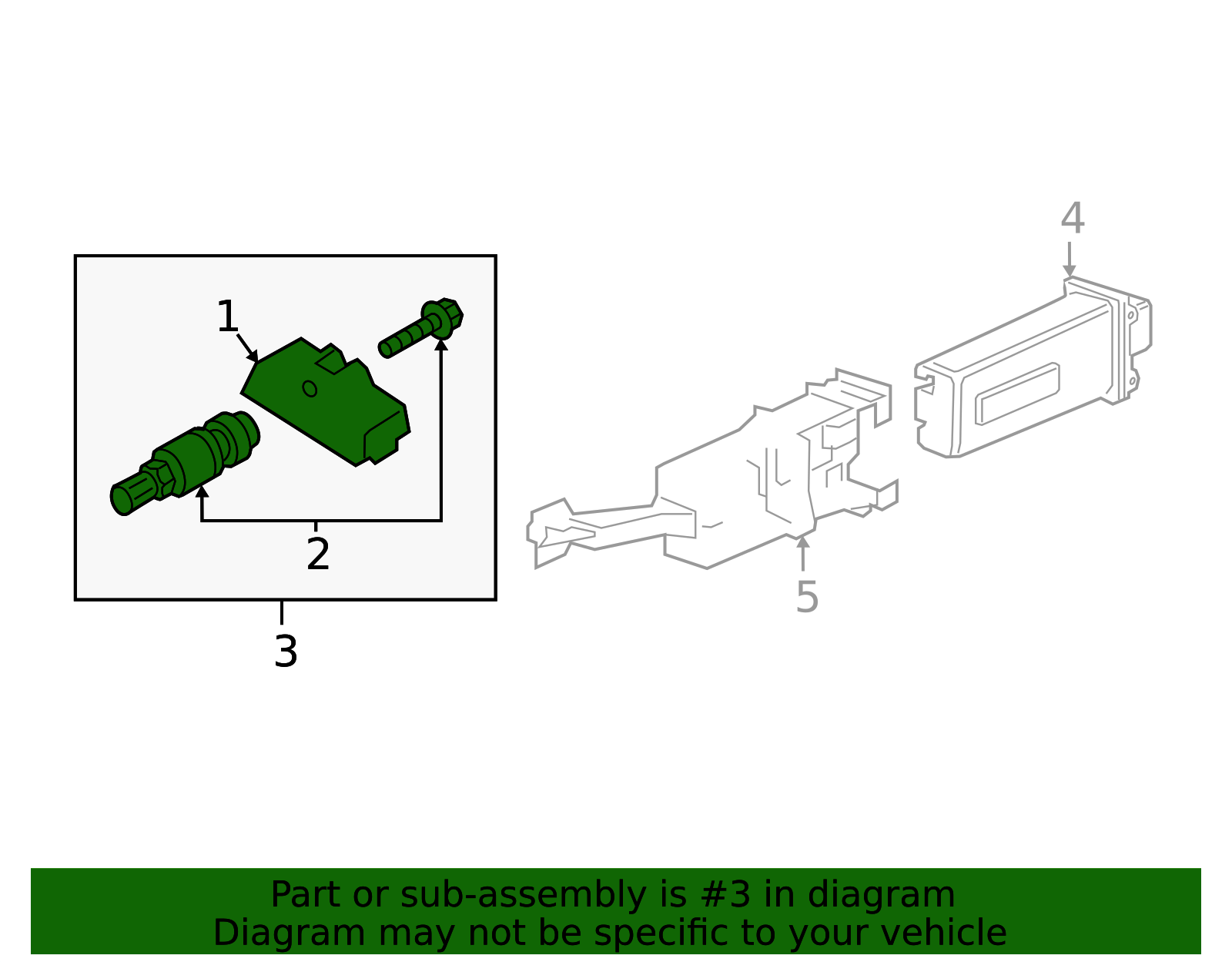 Tire Pressure Sensor 5Q0-998-270-F | OEM Parts Online