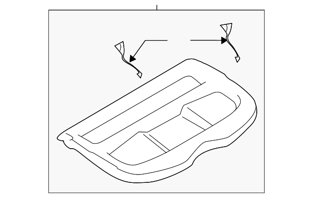 2017-2021 Nissan Shelf 79910-DF30A | Nissan Parts Plus