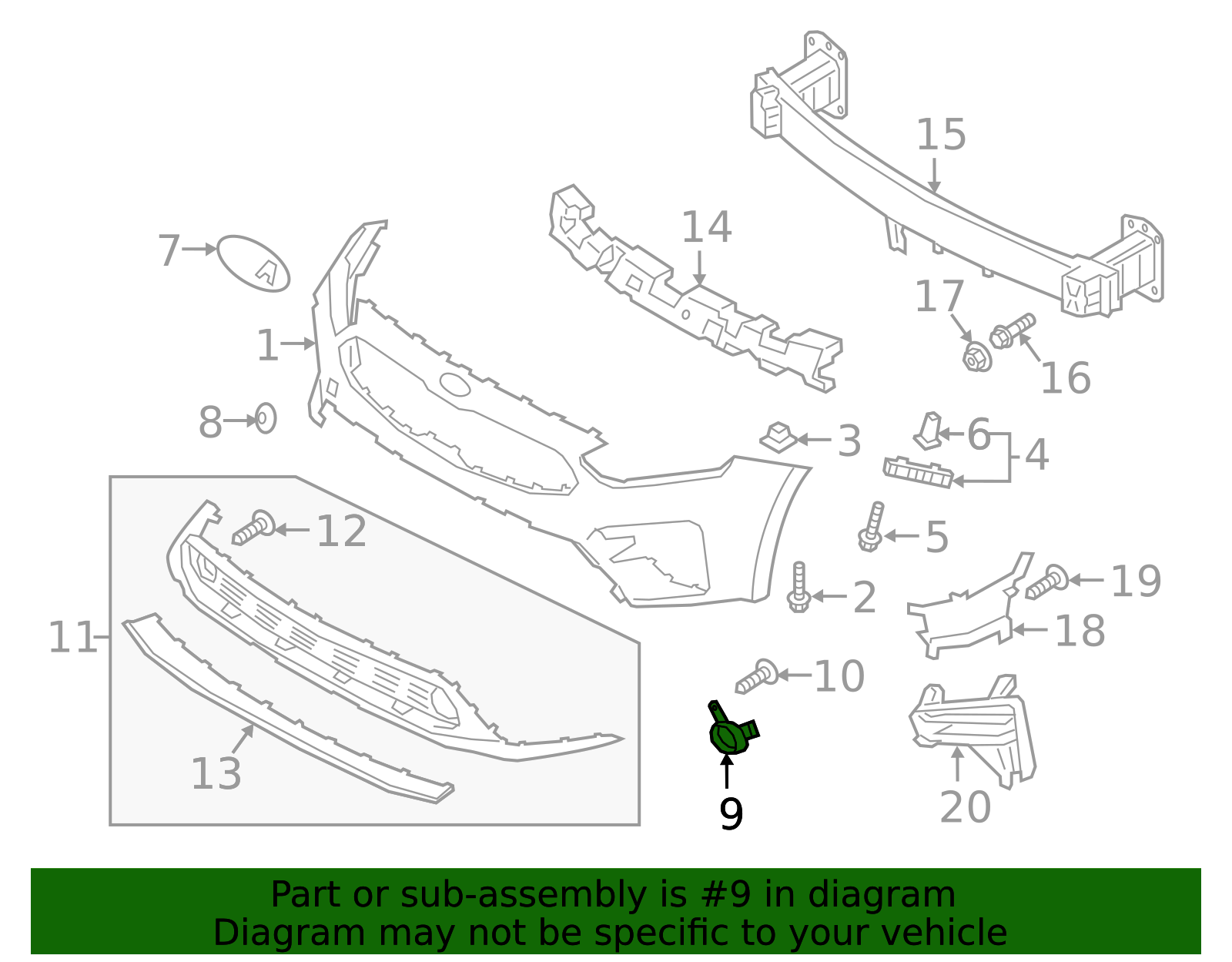 2019-2021 Kia Forte Cover 86563-M7000 | Kia Parts Online