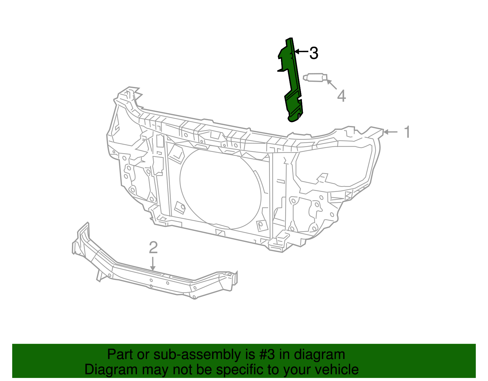 2011-2020 Dodge Journey Seal 52014512AC | Mopar Parts Canada