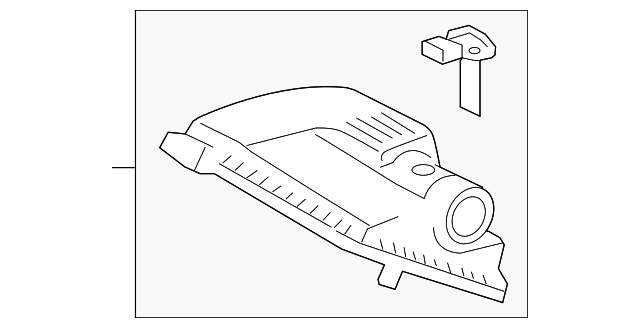 17705-0C121 - Upper Cover - 2005-2020 Toyota Tacoma | Nucar Toyota Parts