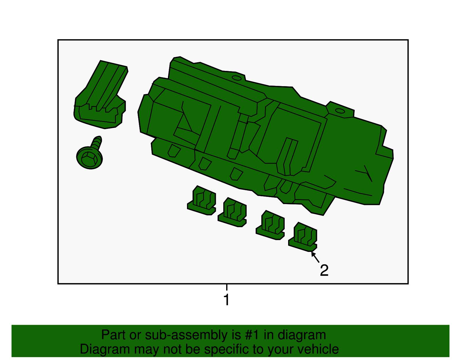 38200-TG7-A02 - 2019-2020 Honda Pilot - Box Assembly Fuse (Rewritable ...