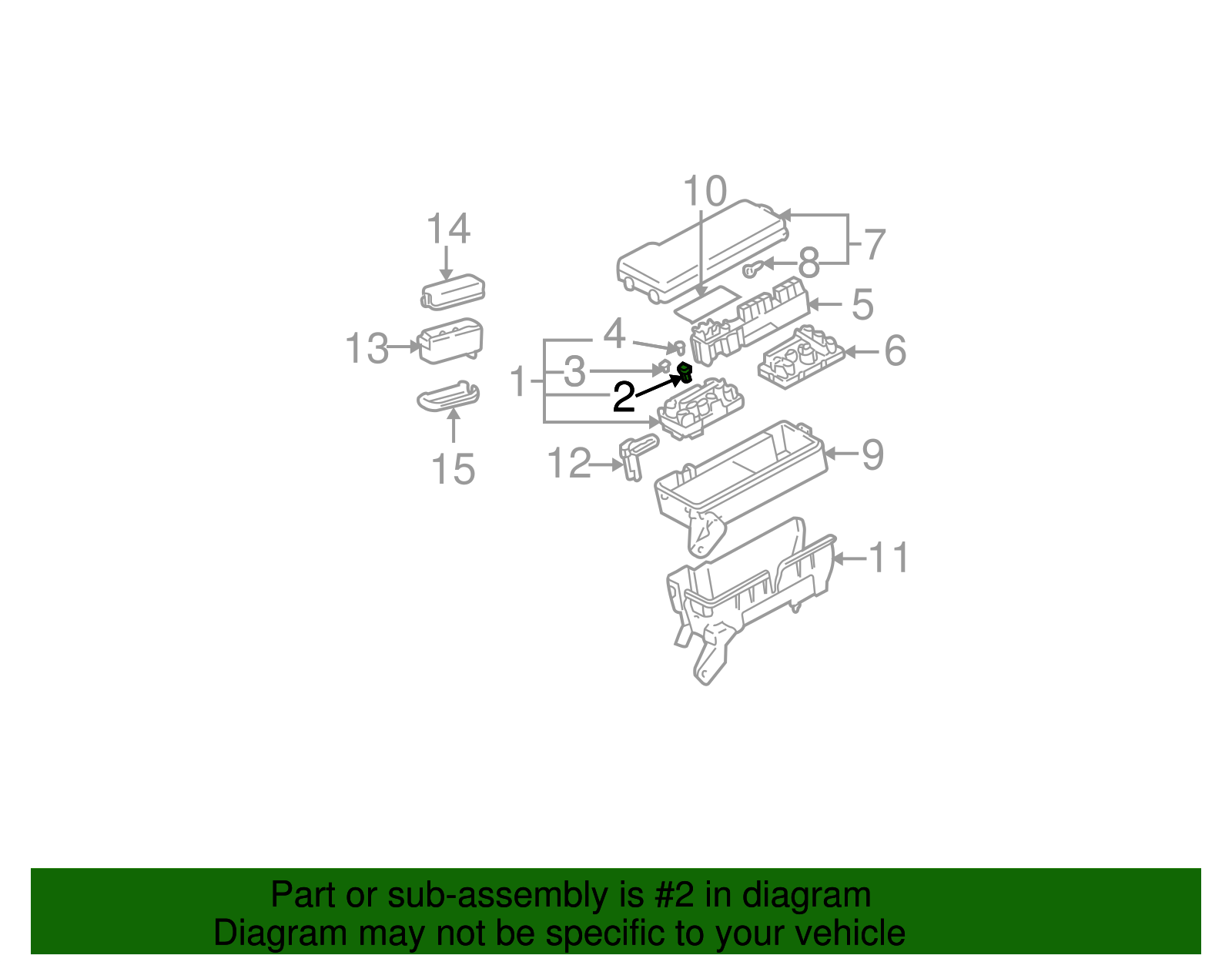 90982-08285 - Fusible Link 2000-2015 Toyota | Toyota San Diego Parts