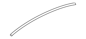 2016-2023 Jaguar XF Roof Molding T2H9543LML | JaguarParts.com