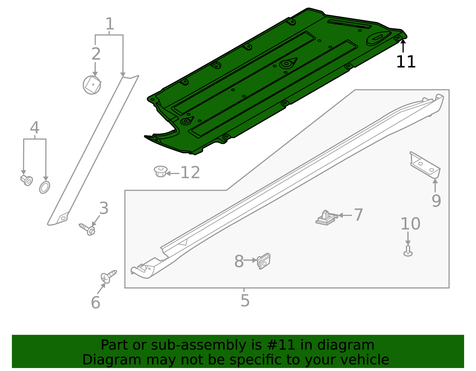 2020-2025 Kia Soul Under Cover 84227-K0001 | TascaParts.com