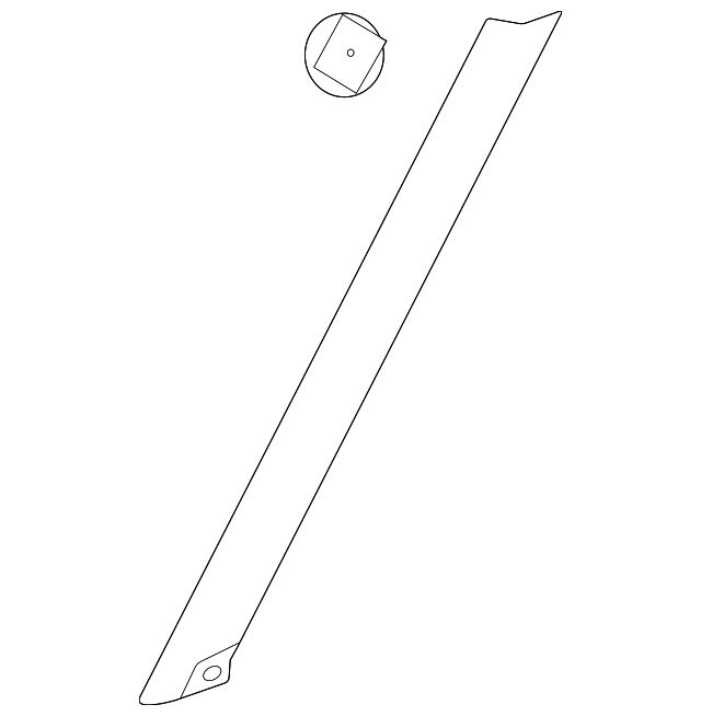 86260-K0000 - Pillar Trim 2020-2025 Kia Soul | Kia.Parts Store