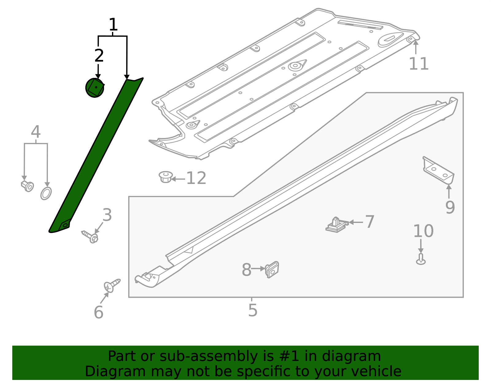 2020-2025 Kia Soul | Pillar Trim | 86250-K0000 | Kia Auto Parts