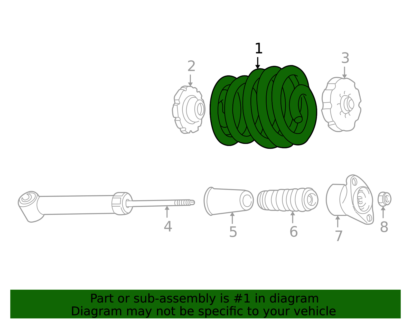 8E0-511-115-FN - Coil Spring 2002-2009 Audi | Audi OEM Parts