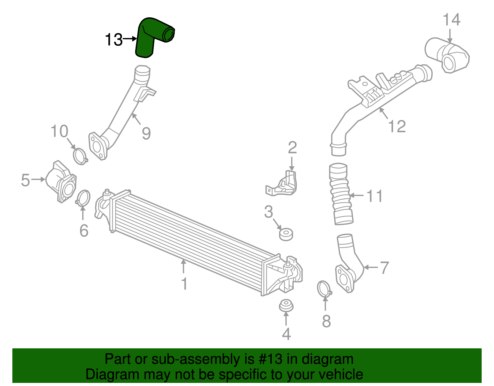 17282-5PA-A01 - Inlet Hose 2017-2022 Honda CR-V | Honda Parts Online