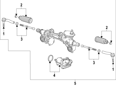 Steering Gear & Linkage for 2025 GMC Sierra 1500 | GMPartsDirect.com