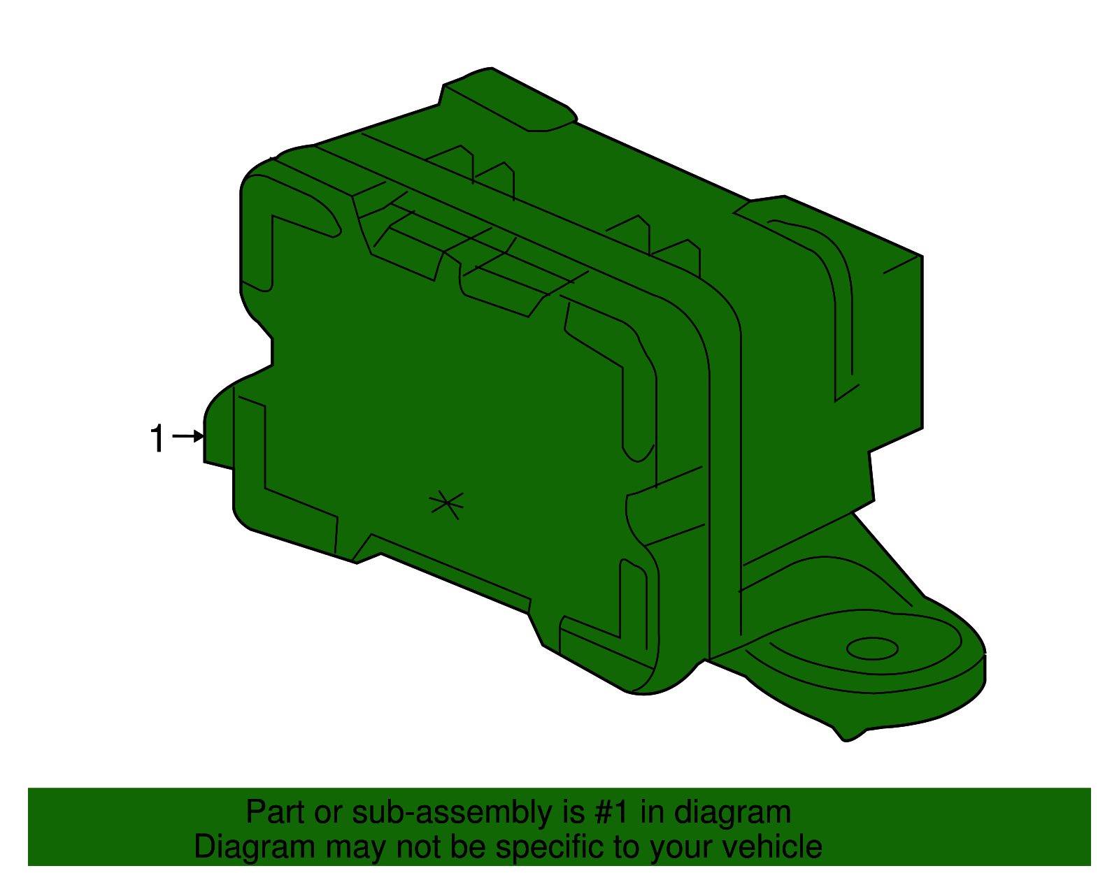 10307709 - 2004-2010 GM - Suspension Yaw Sensor | Partners Chevy