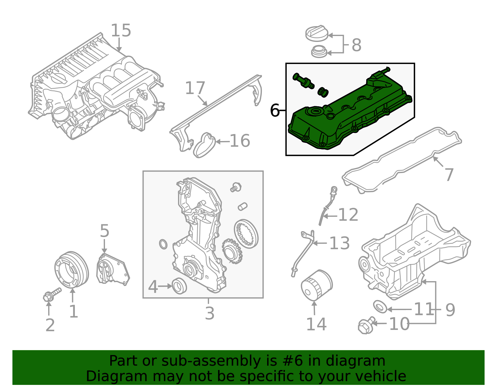 Valve Cover 13264-EA000 | OEM Parts Online