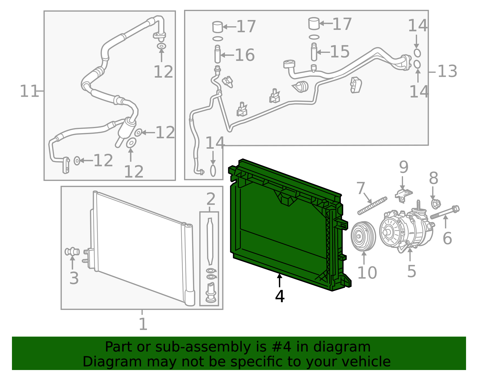 84208077 - High-Quality Air Conditioning Condenser Bracket for ...