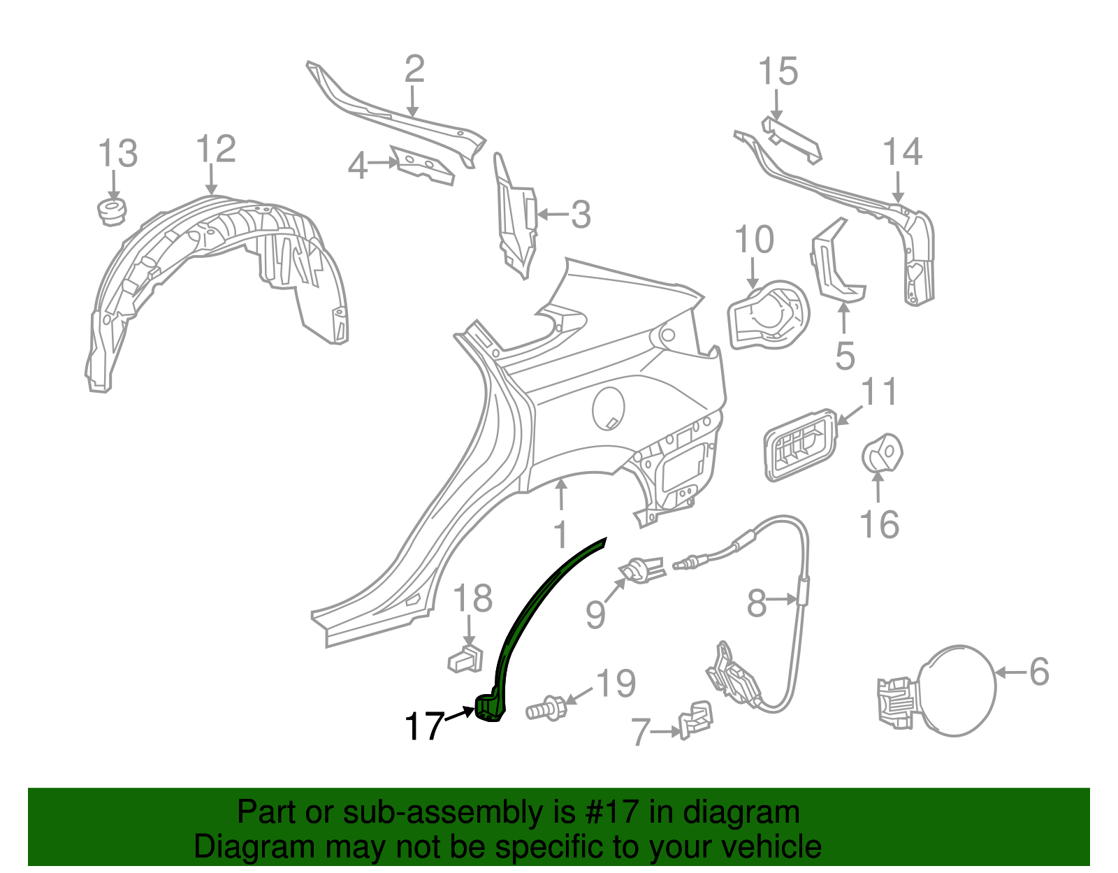 75874-0E010 - Seal Strip - 2010-2015 Lexus | My L Parts