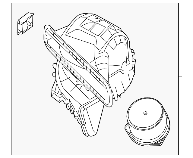 27200-3TA2A - Blower Assembly - 2013-2023 Nissan | Nissan OEM Parts Direct