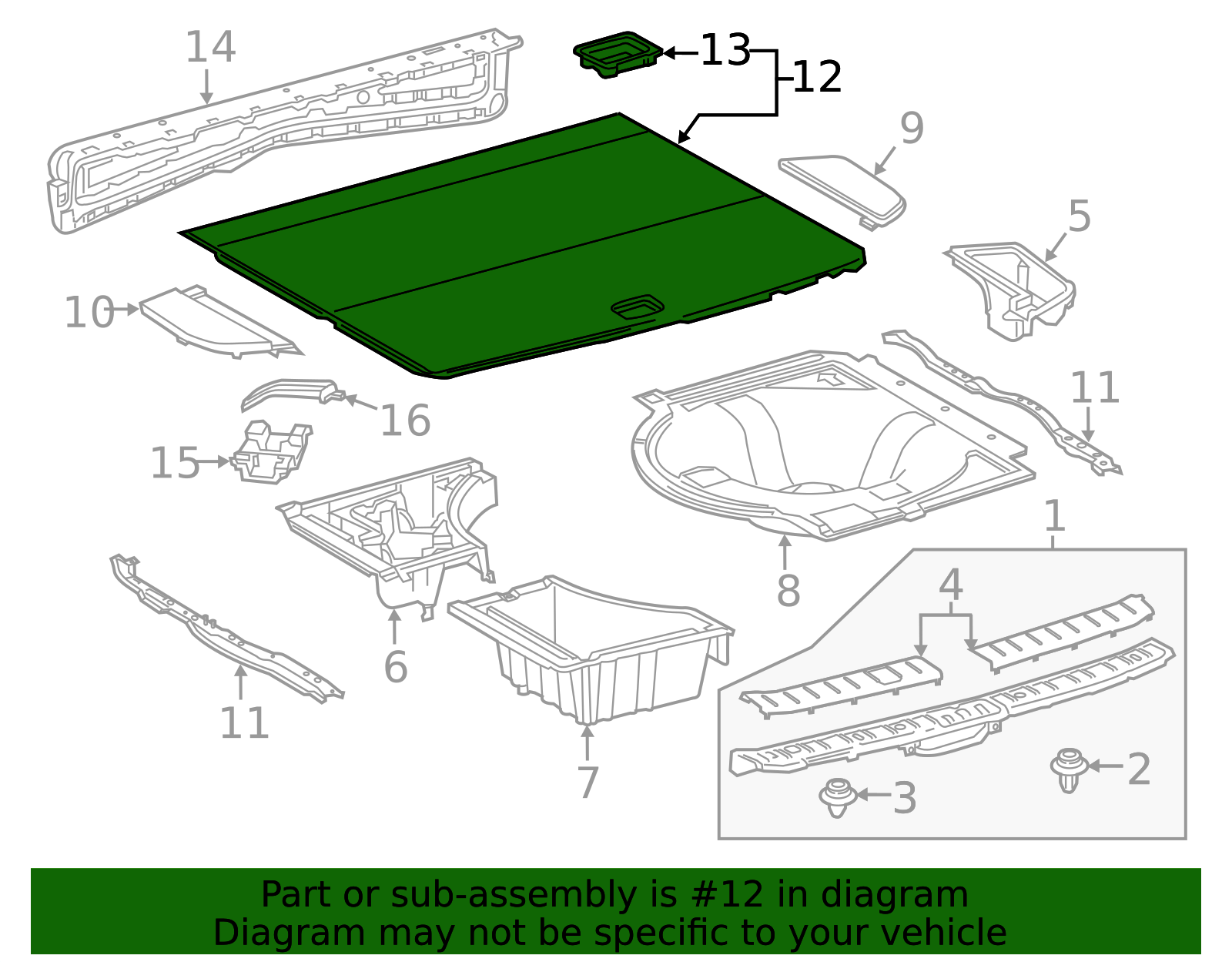 2016-2022 Lexus Floor Cover 58410-0E070-C1 | OEM Parts Online