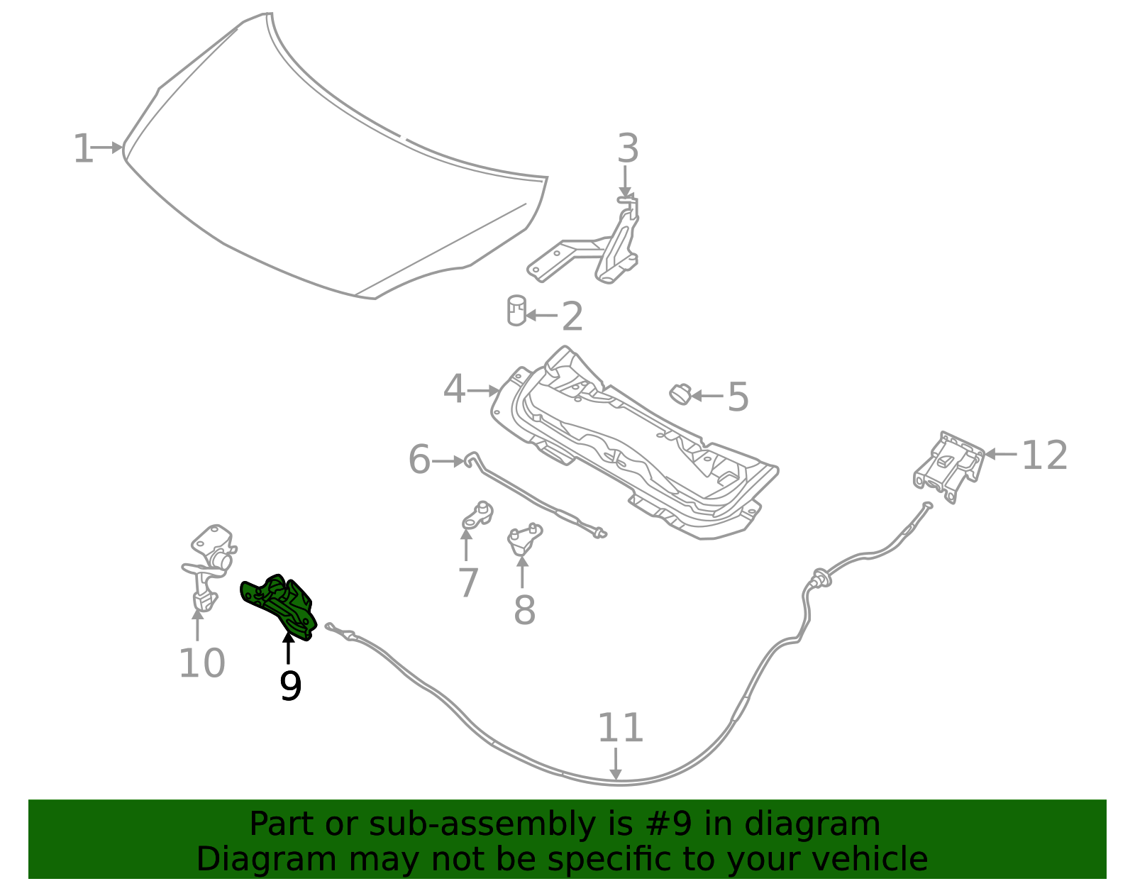 2018-2025 Nissan Lock Assembly 65601-5RB0A | Nissan Parts Central