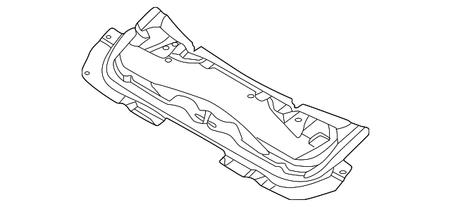 65840-5EF0A - Insulator - 2020-2025 Nissan Versa | Nissan OEM Parts Direct