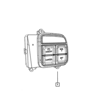 56046094AF - Speed Control Switch 2011-2018 Mopar | The Official Mopar ...
