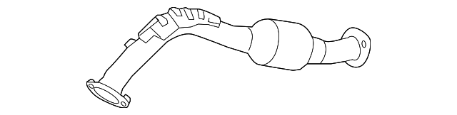 2013-2018 Toyota RAV4 Intermediate Pipe 17402-0V010 | Toyota Parts Center