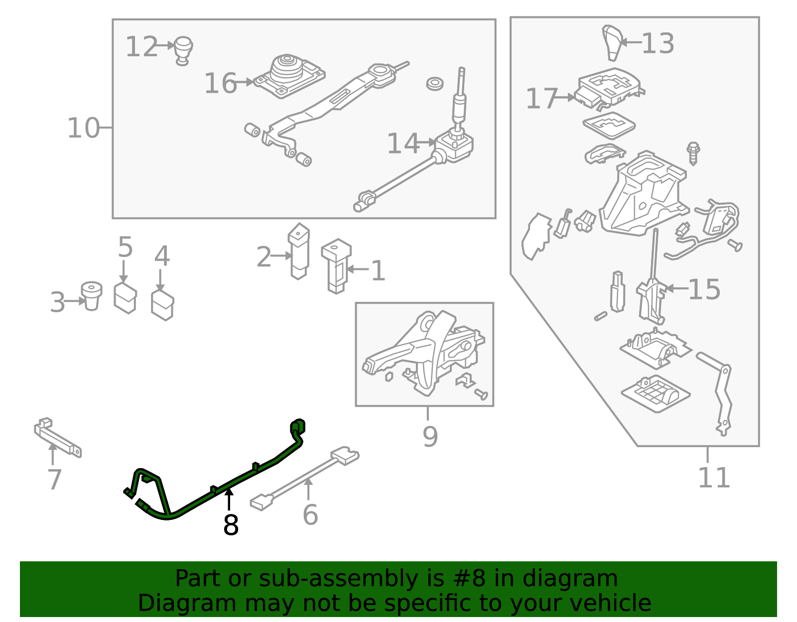 2010-2012 Hyundai Genesis Coupe Antenna Wire 91870-2M031 | MotorMotor
