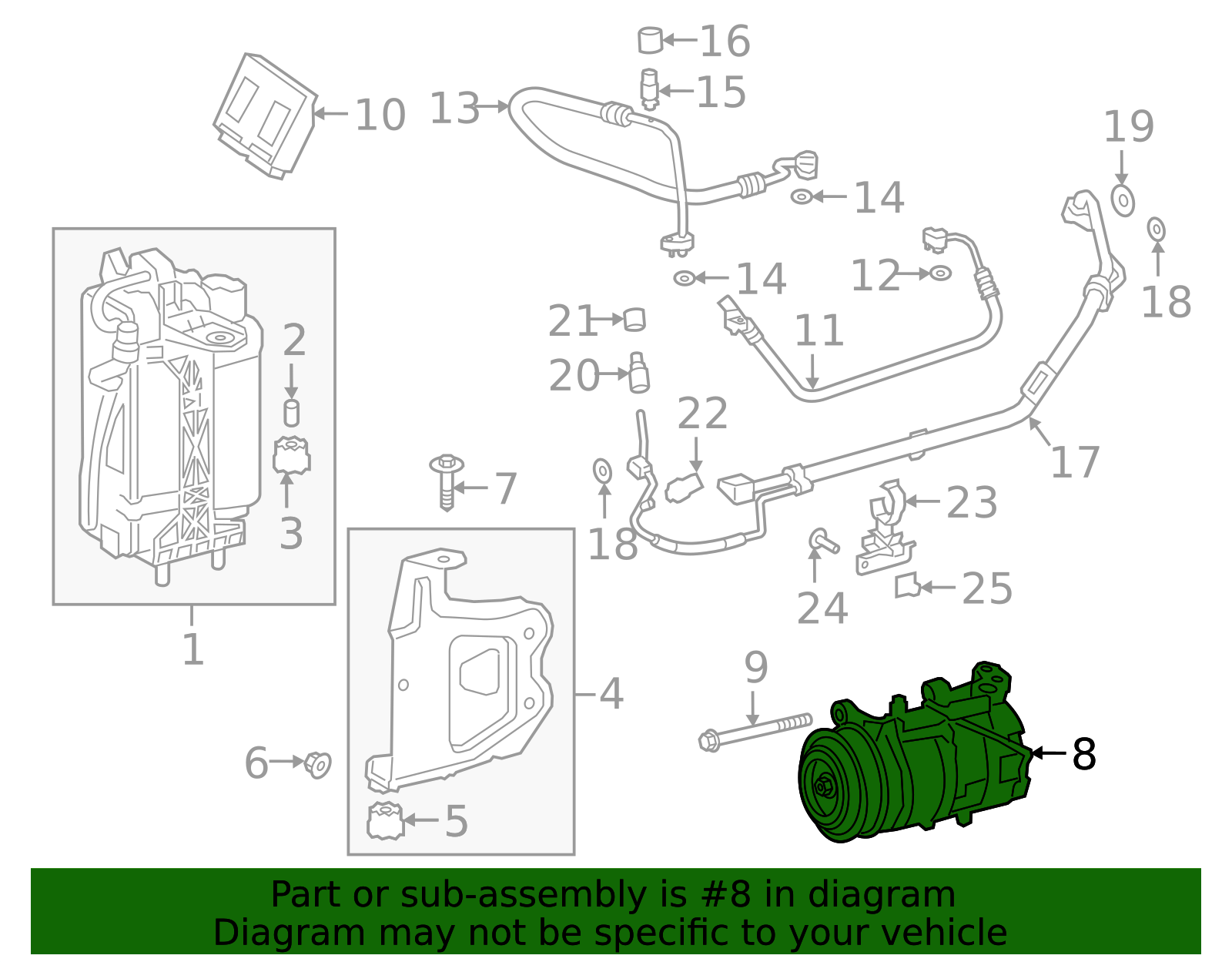 2020-2025 Toyota GR Supra Compressor 88310-WAA02 | Toyota San Diego Parts