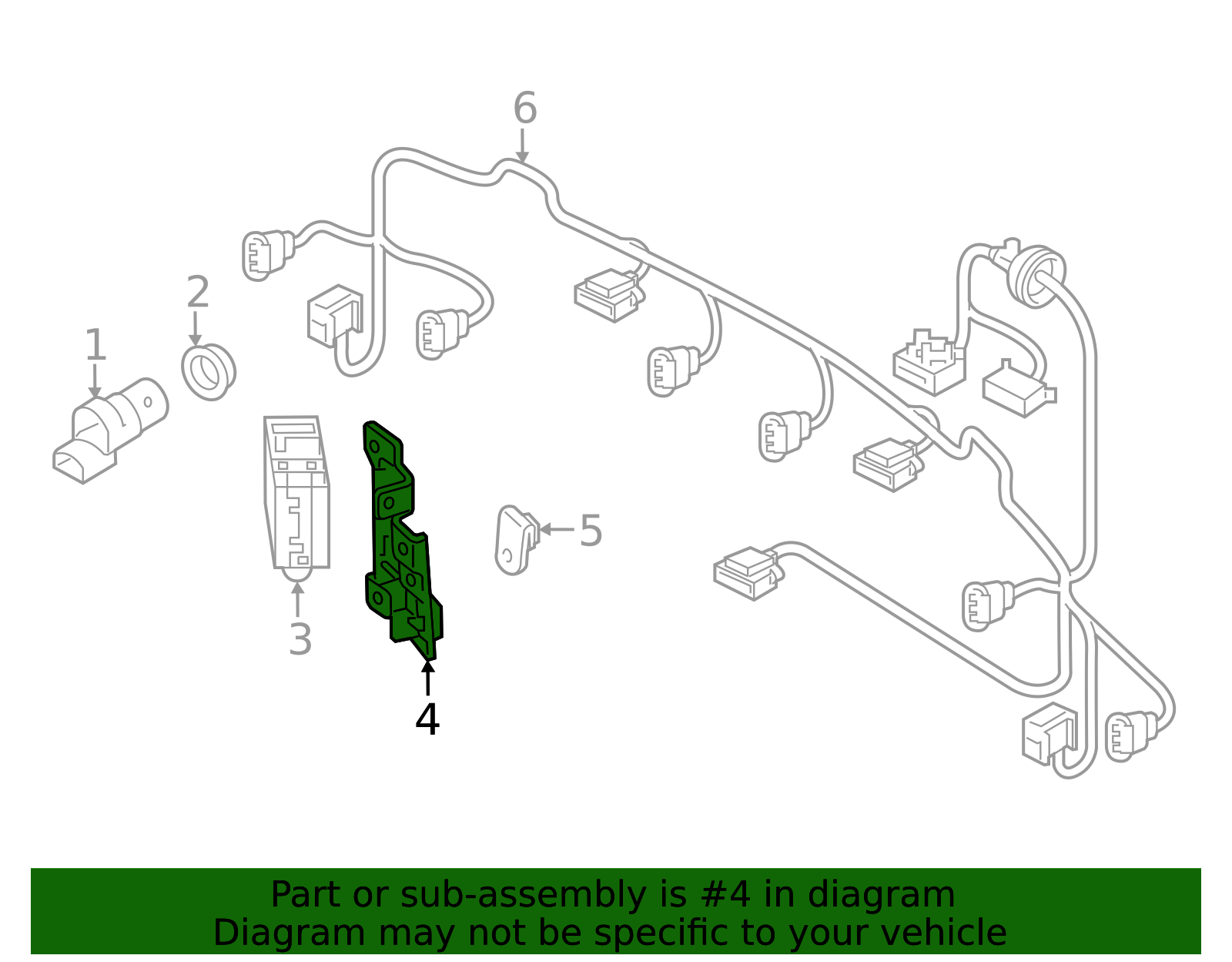 2021-2025 Audi Mount Bracket 80A-907-907-C | AudiUSAParts.com
